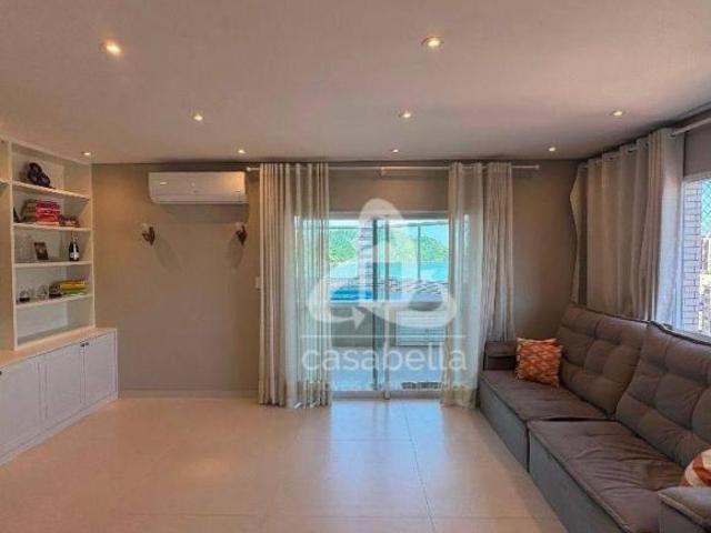 Cobertura com 3 dormitórios à venda, 215 m² por R$ 3.250.000,00 Ponta da Praia Santos/SP