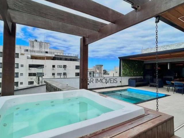 Cobertura com 3 dormitórios à venda, 220 m² por R$ 2.800.000,00 Pitangueiras Guarujá/SP