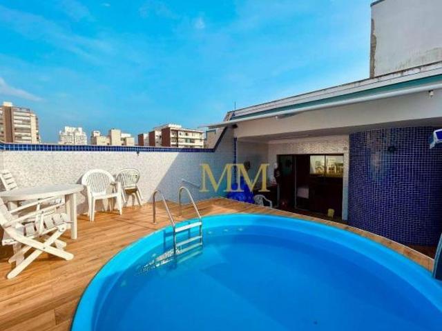 Cobertura com 3 dormitórios à venda, 223 m² por R$ 1.600.000,00 Boqueirão Santos/SP