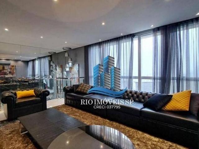 Cobertura com 3 dormitórios à venda, 227 m² por R$ 2.990.000,00 Centro Santo André/SP