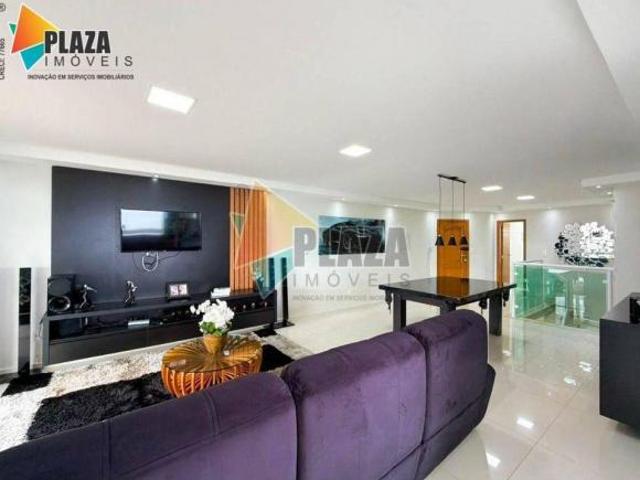 Cobertura com 3 dormitórios à venda, 231 m² por R$ 3.200.000,00 Canto do Forte Praia Grande/SP