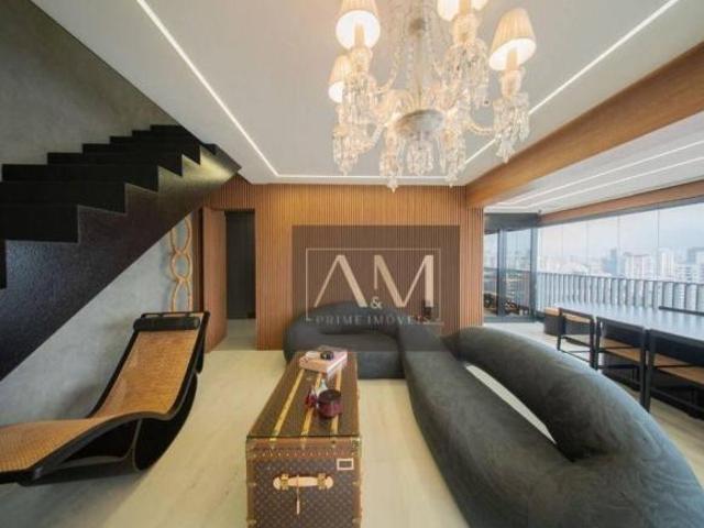 Cobertura com 3 dormitórios à venda, 240 m² por R$ 5.890.000 Rua Tuiuti, 658 Tatuapé
