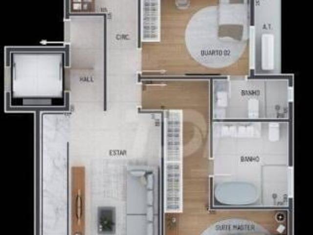 Cobertura com 3 dormitórios à venda, 243 m² por R$ 4.424.413,44 Seminário Curitiba/PR