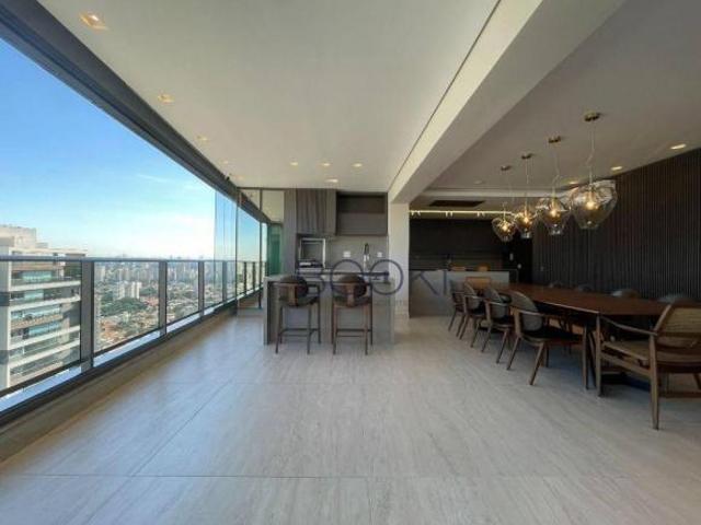 Cobertura com 3 dormitórios à venda, 258 m² por R$ 7.190.000,00 Brooklin São Paulo/SP