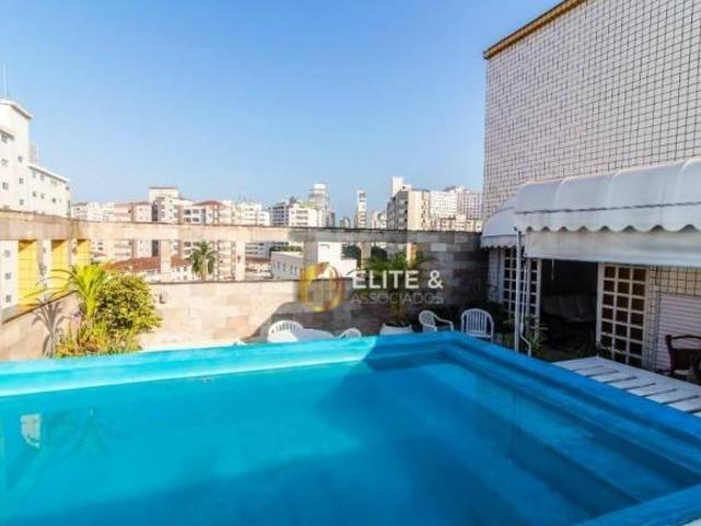 Cobertura com 3 dormitórios à venda, 270 m² por R$ 2.100.000,00 José Menino Santos/SP