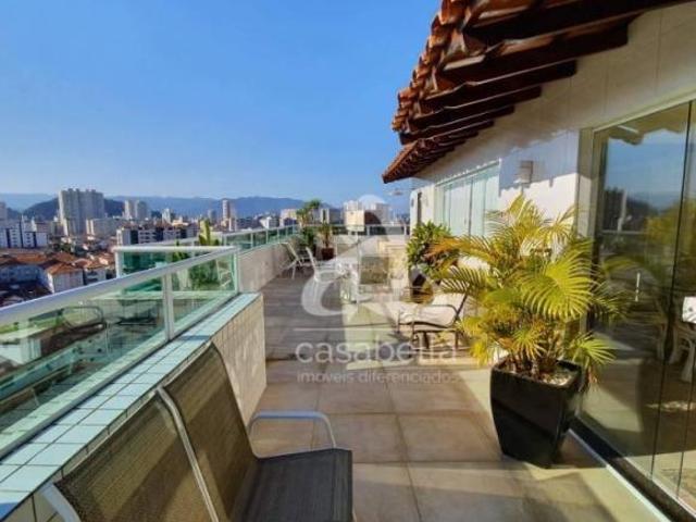 Cobertura com 3 dormitórios à venda, 280 m² por R$ 2.000.000,00 Gonzaga Santos/SP