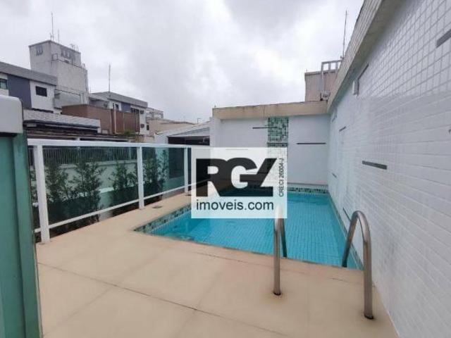 Cobertura com 3 dormitórios à venda, 289 m² por R$ 2.450.000,00 Ponta da Praia Santos/SP