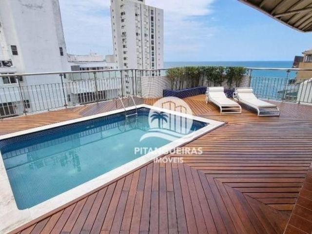 Cobertura com 3 dormitórios à venda, 300 m² Pitangueiras Guarujá/SP