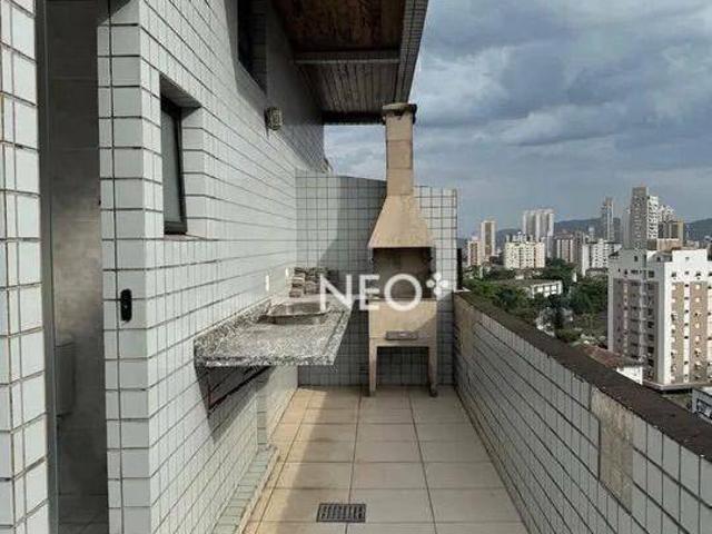 Cobertura com 3 dormitórios à venda, 324 m² por R$ 1.500.000,00 Ponta da Praia Santos/SP