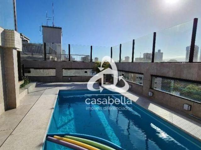 Cobertura com 3 dormitórios à venda, 350 m² por R$ 4.800.000,00 Ponta da Praia Santos/SP