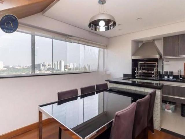 Cobertura com 3 dormitórios à venda, 351 m² Jardim Monte Kemel São Paulo/SP