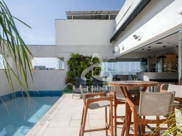 Cobertura com 3 dormitórios à venda, 375 m² por R$ 6.990.000,00 Vila Rica Santos/SP