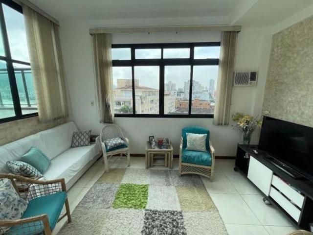 Cobertura com 3 dormitórios à venda, 137 m² por R$ 590.000,00 Enseada Guarujá/SP