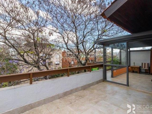 Cobertura com 3 dormitórios e vaga com amplo terraço no bairro Jardim Botanico