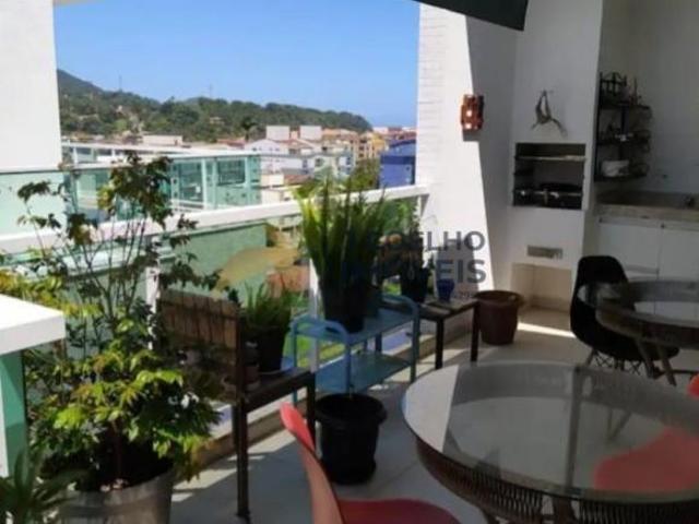 Cobertura com 3 dormitórios sendo 1 suíte a venda na Praia Grande Ubatuba/SP