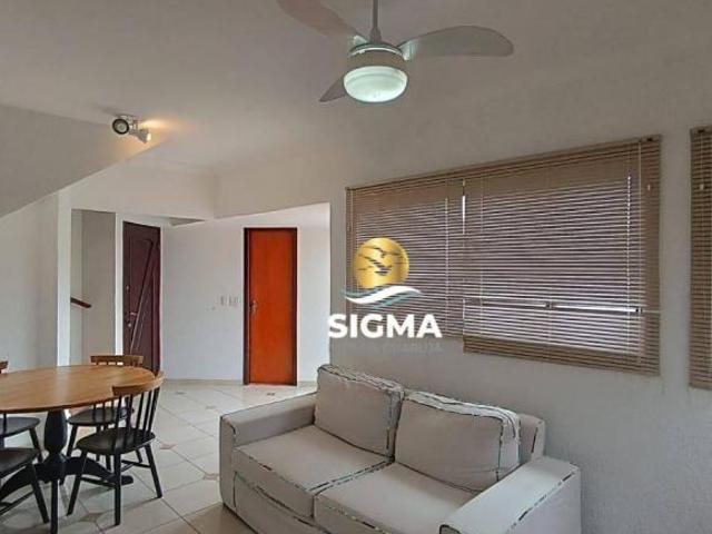 Cobertura com 3 dormitórios sendo 2 suítes à venda, 136 m² por R$ 550.000 Enseada Guarujá/SP