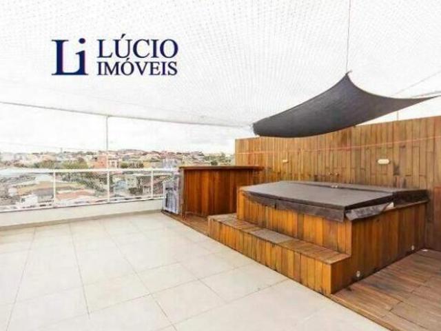 Cobertura com 3 dormitórios venda por R$ 950.000,00 ou aluguel por R$ 5.859,87/mês Vila Francisc