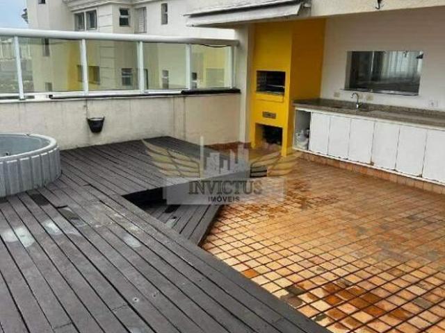 Cobertura com 3 Suítes no Condomínio Dalga para Comprar, 244m² Bairro Jardim, Santo André/SP