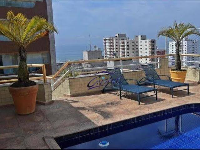 Cobertura com 3 suítes à venda, 320 m² por R$ 1.450.000 Tupi Praia Grande/SP