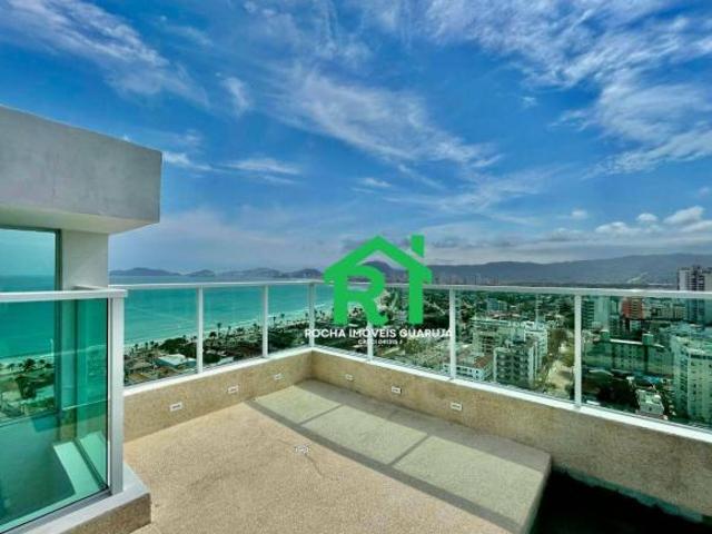 Cobertura com 3 Quartos 1 Suíte, 2 Vagas, Espaço Gourmet em Praia da Enseada, Guarujá