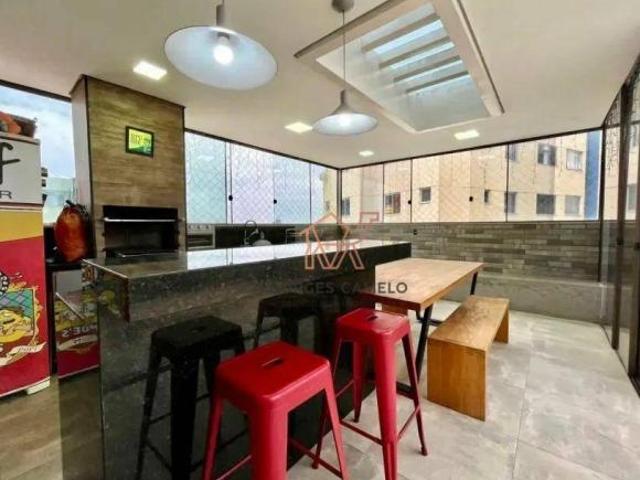 Cobertura com 3 quartos à venda, 160 m² por R$ 1.100.000 Manacás Belo Horizonte/MG