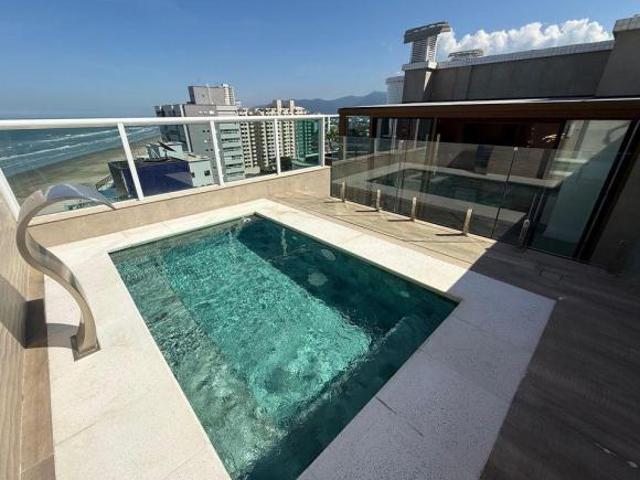 Cobertura com 3 quartos, Balneário Maracanã, Praia Grande R$ 2.75 mi