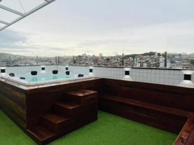 Cobertura com 3 quartos para alugar no bairro Inconfidentes, 100m²