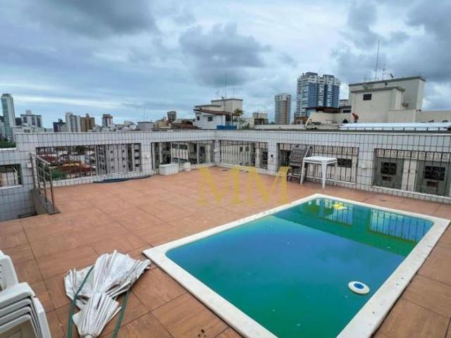 Cobertura com 4 dormitórios à venda, 404 m² por R$ 1.600.000,00 Ponta da Praia Santos/SP