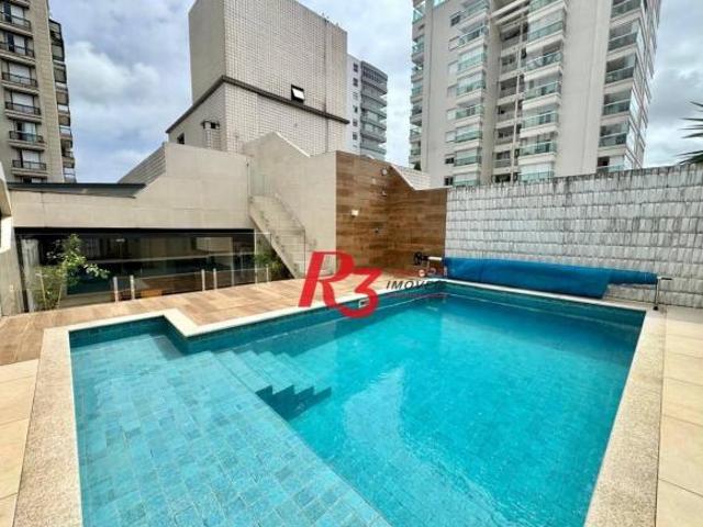 Cobertura com 4 dormitórios à venda, 418 m² por R$ 5.400.000,00 Boqueirão Santos/SP