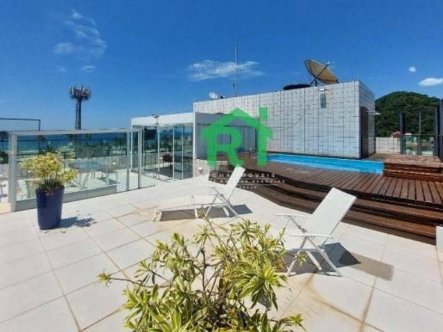 Cobertura com 4 dormitórios à venda, 448 m² por R$ 1.800.000 Enseada Guarujá/SP