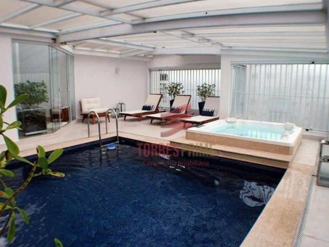 Cobertura com 4 dormitórios à venda, 467 m² por R$ 12.000.000,00 Ponta da Praia Santos/SP