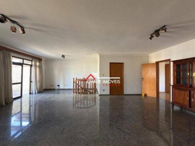 Cobertura com 4 dormitórios à venda, 495 m² por R$ 4.500.000,00 Gonzaga Santos/SP