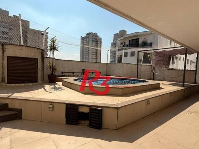 Cobertura com 4 dormitórios à venda, 524 m² por R$ 4.788.000,00 Boqueirão Santos/SP