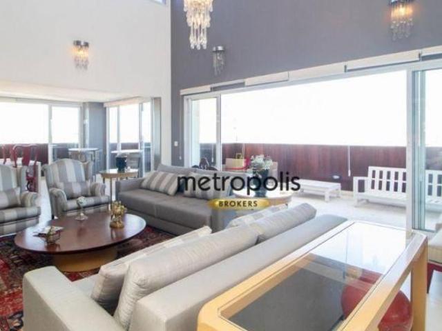 Cobertura com 4 dormitórios à venda, 580 m² por R$ 10.000.000,00 Jardim Santo André/SP