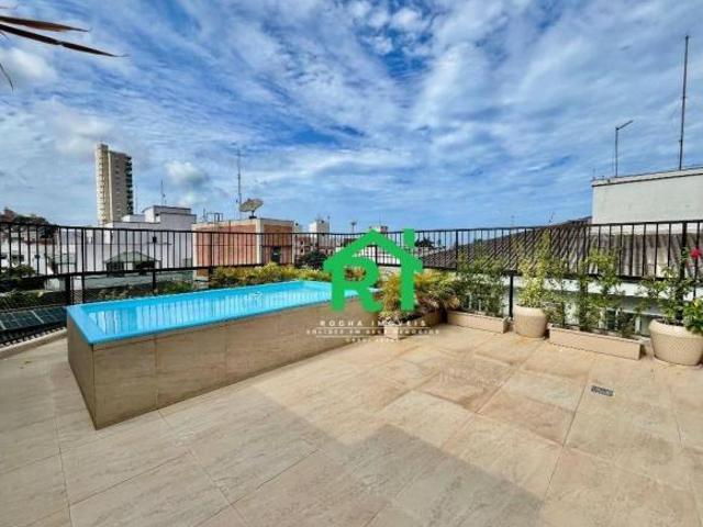 Cobertura com 4 dormitórios à venda, 163 m² por R$ 900.000,00 Enseada Guarujá/SP