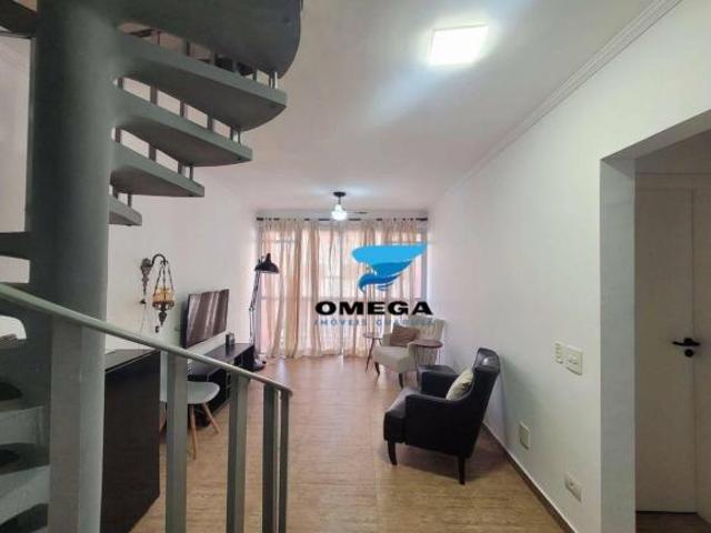 Cobertura com 4 dormitórios à venda, 176 m² por R$ 690.000,00 Enseada Guarujá/SP
