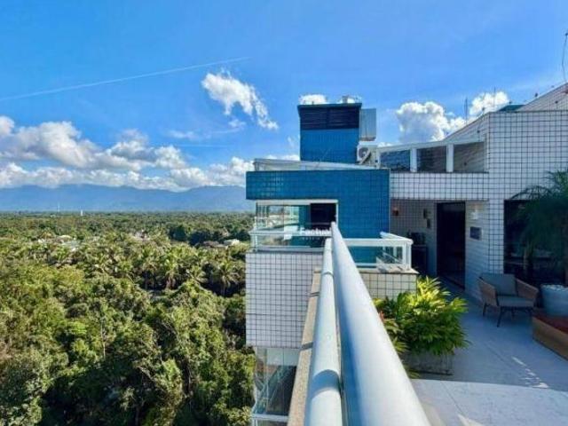 Cobertura com 4 dormitórios à venda, 189 m² por R$ 4.900.000,00 Riviera de São Lourenço Bertioga