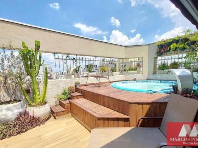 Cobertura com 4 dormitórios à venda, 196 m² por R$ 3.700.000,00 Pinheiros São Paulo/SP