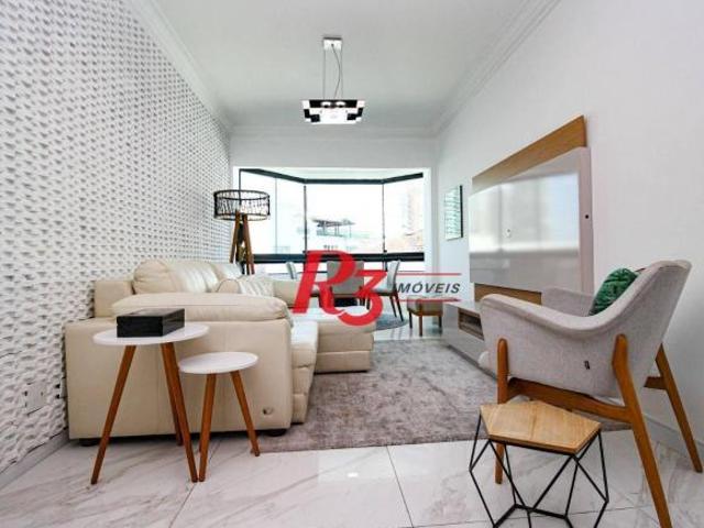 Cobertura com 4 dormitórios à venda, 225m² Ponta da Praia Santos/SP