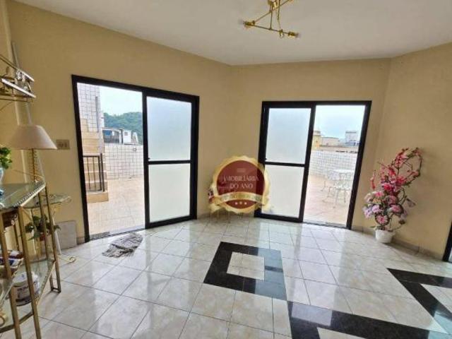 Cobertura com 4 dormitórios à venda, 229 m² por R$ 1.600.000,00 Canto do Forte Praia Grande/SP