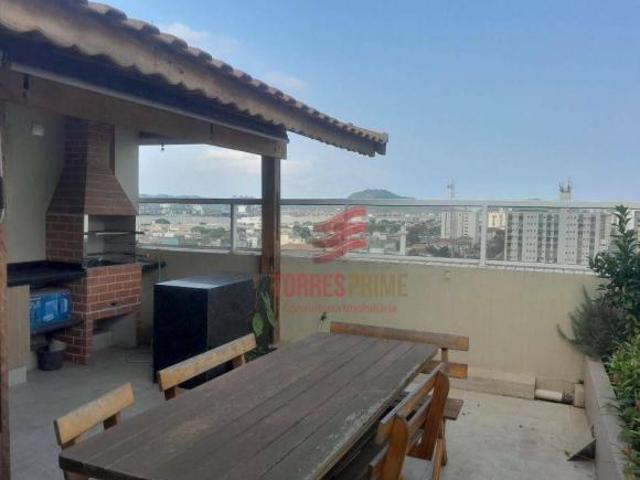 Cobertura com 4 dormitórios à venda, 242 m² por R$ 1.378.000,00 Boqueirão Santos/SP
