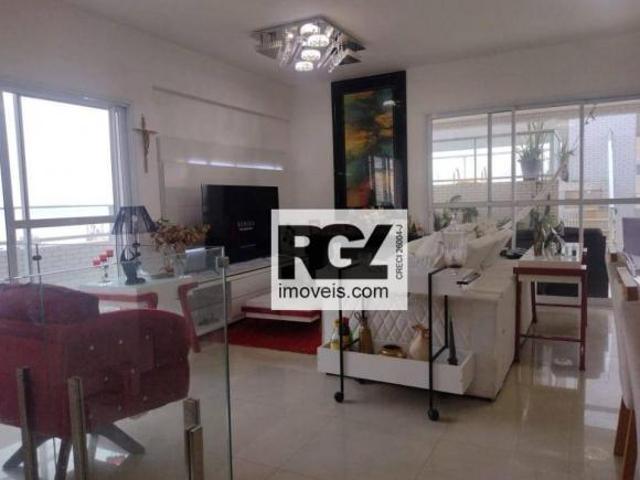 Cobertura com 4 dormitórios à venda, 270 m² por R$ 5.000.000,00 Pompéia Santos/SP