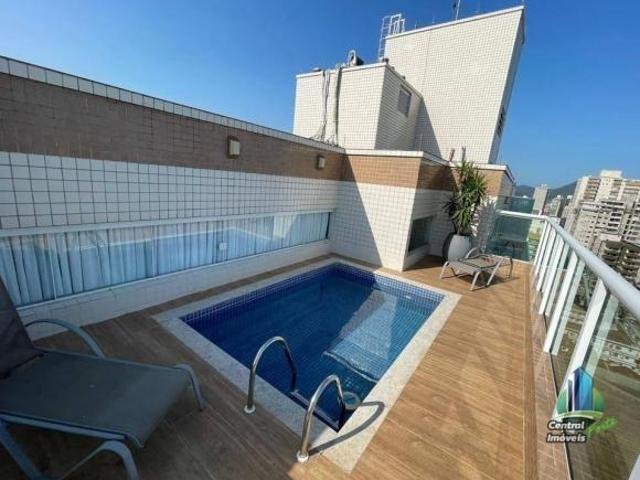 Cobertura com 4 dormitórios à venda, 274 m² por R$ 3.500.000 Vila Guilhermina Praia Grande/SP