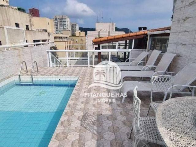 Cobertura com 4 dormitórios à venda, 276 m² Astúrias Guarujá/SP
