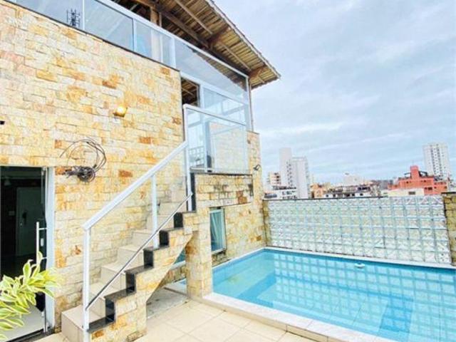 Cobertura com 4 dormitórios à venda, 279 m² por R$ 870.000,00 Jardim Ana Maria Guarujá/SP