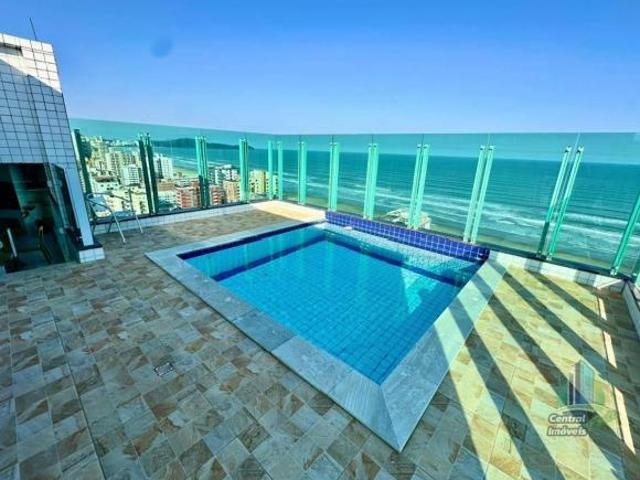 Cobertura com 4 dormitórios à venda, 281 m² por R$ 2.500.000,00 Tupi Praia Grande/SP