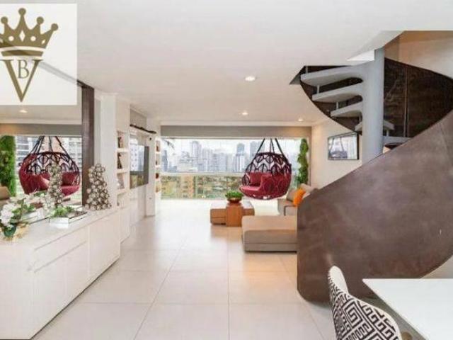 Cobertura com 4 dormitórios à venda, 285 m² por R$ 2.500.000,00 Chácara Santo Antônio São Paulo/