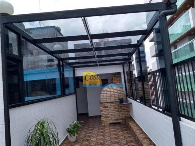 Cobertura com 4 dormitórios à venda, 287 m² por R$ 1.500.000,00 Tupi Praia Grande/SP