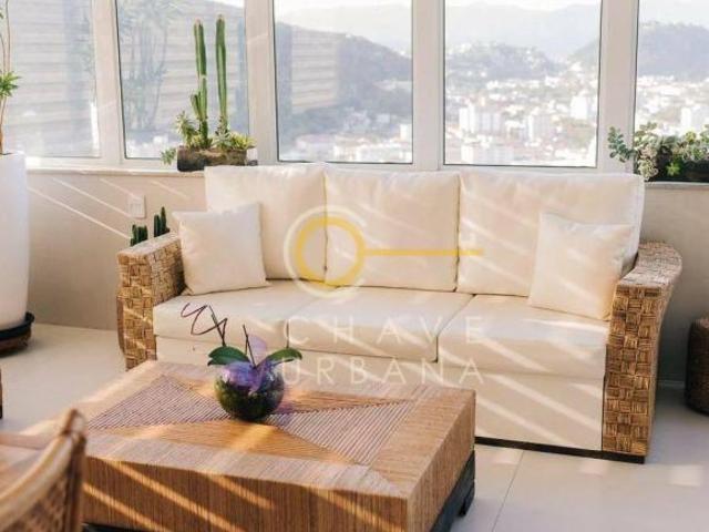 Cobertura com 4 dormitórios à venda, 300 m² por R$ 4.300.000,00 Marapé Santos/SP