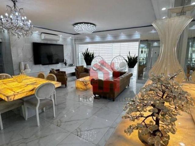 Cobertura com 4 dormitórios à venda, 300 m² por R$ 4.500.000,00 Marapé Santos/SP